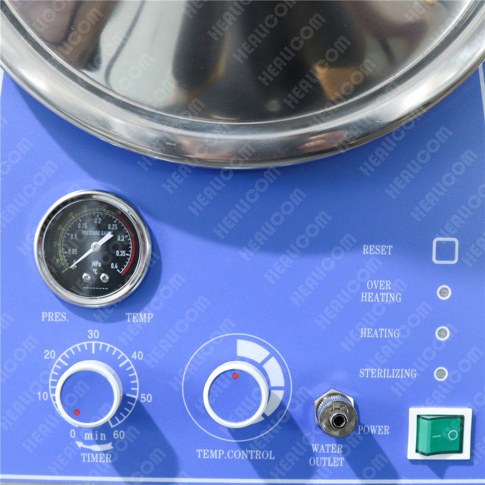 HTS-T 16L 24L Table Top Pressure Steam Autoclave Sterilizer from China manufacturer - Healicom