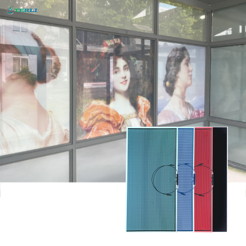 BIPV Curtain Wall System CdTe Solar Photovoltaic Glass Curtain Wall ...