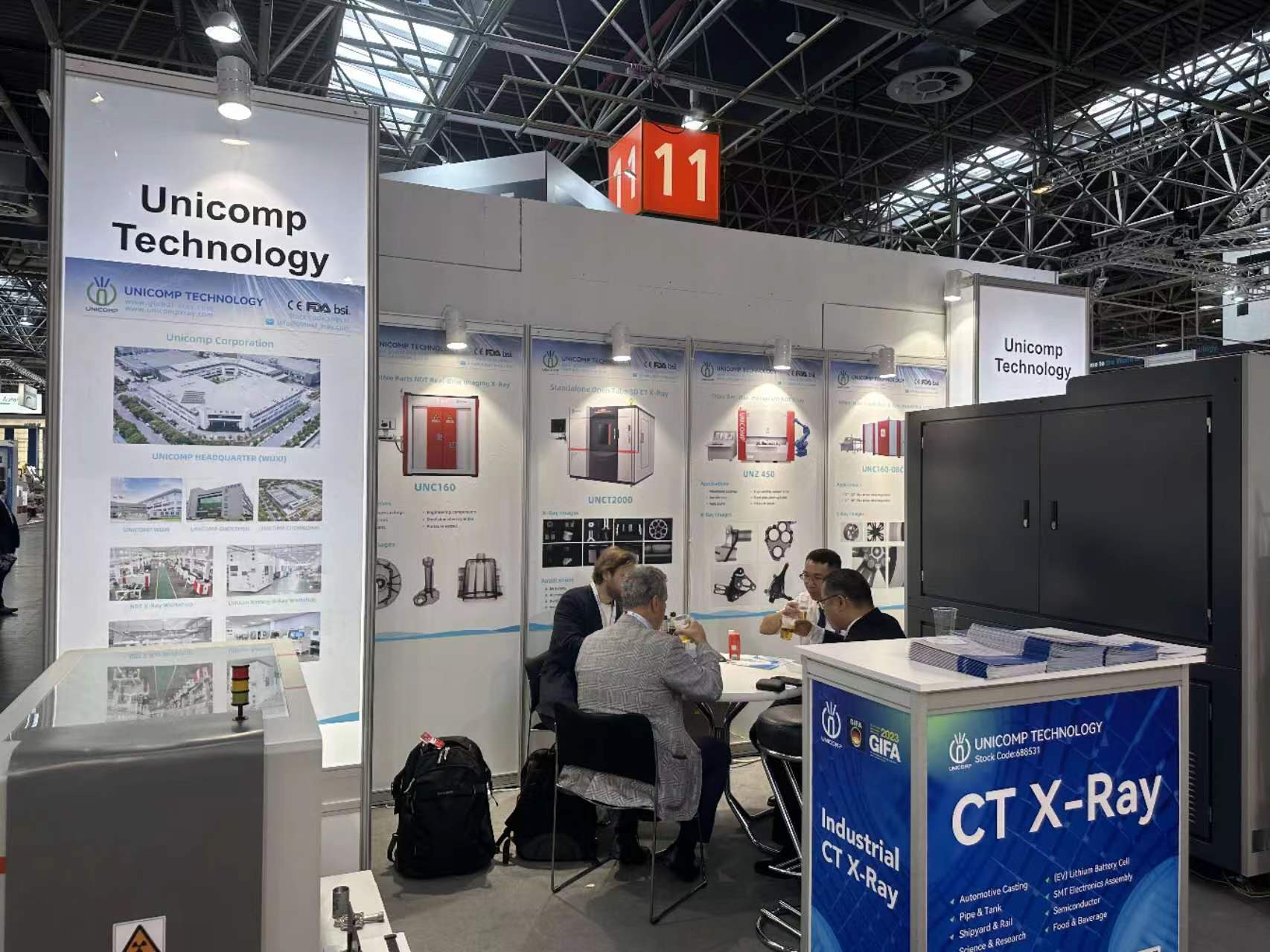 GIFA 2023 | Unicomp has deployed overseas markets with 3D/CT high-end equipment, leading the new ...