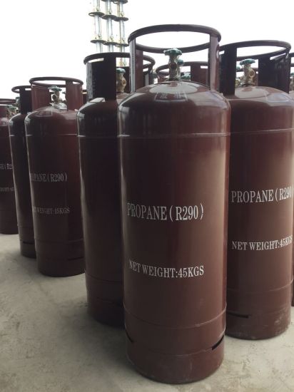 freon refrigerant gas Ton Tank Factory Sale R290 Propane Refrigerant ...