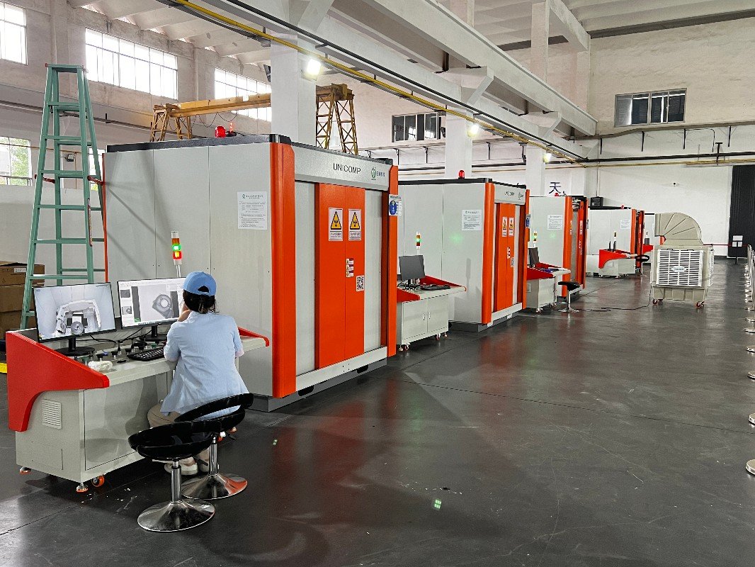 Castings Quality Control by Unicomp NDT 3D CT X-Ray Machine